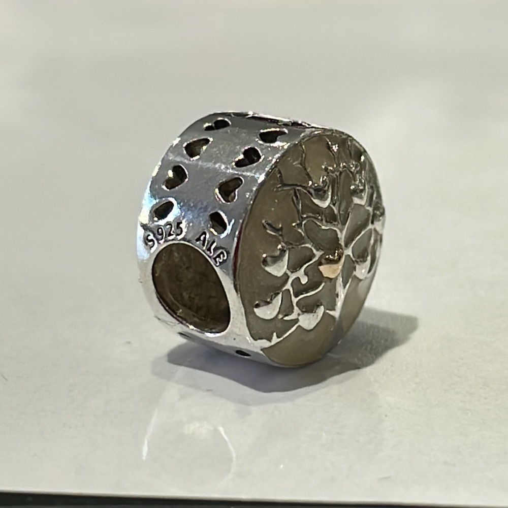 Pandora Family Tree Of Hearts Charm With 14k Gold 792… - Gem